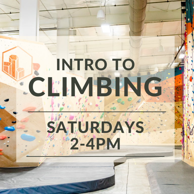 Introduction to Climbing : Saturdays 2-4pm - High Steppe Climbing Center